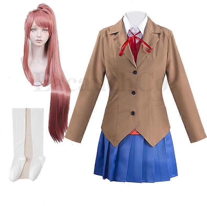 Satisfy Game Doki Doki Literature Club Monika Sayori Yuri Natsuki ...