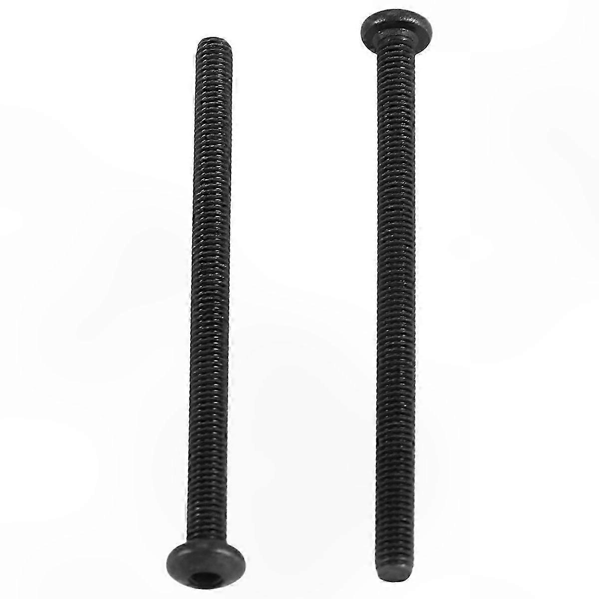 Black 20Pcs M3 x 45mm Hex Socket Button Head Screws Alloy Steel ...