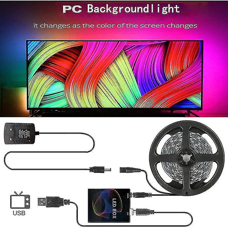 Led Tv Backlight, Tv Strip Lighting, Tv Screen And Pc Monitor, Tv ...