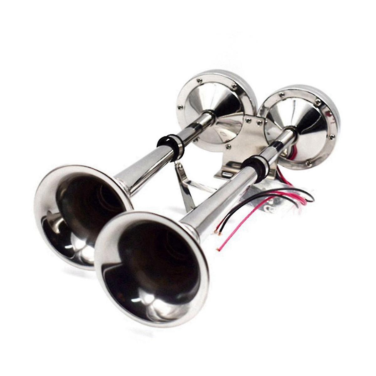 Marine Dual Horn Horn Marine Stainless Steel Electric Horn 18-1/2 Inch ...