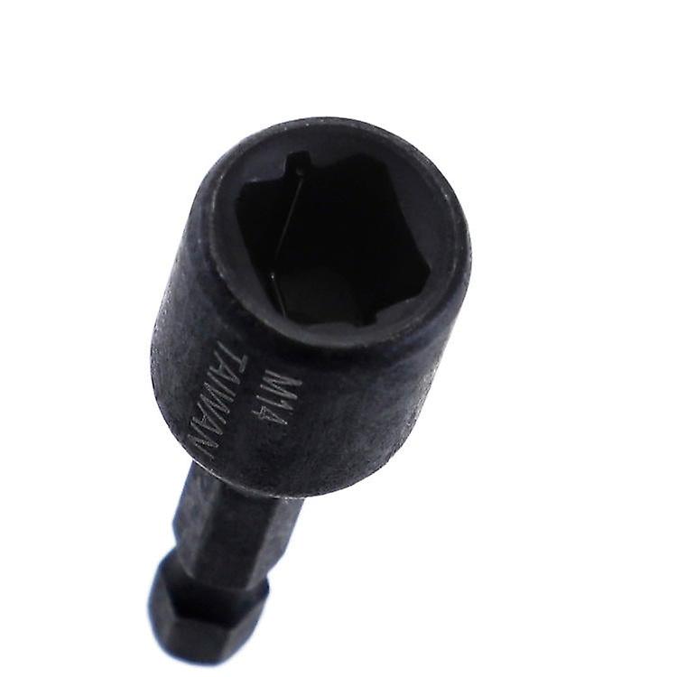 M4-m16 Screw Tap Socket Adapter 1/4 Inch Hex Shank Machine Tap Square ...