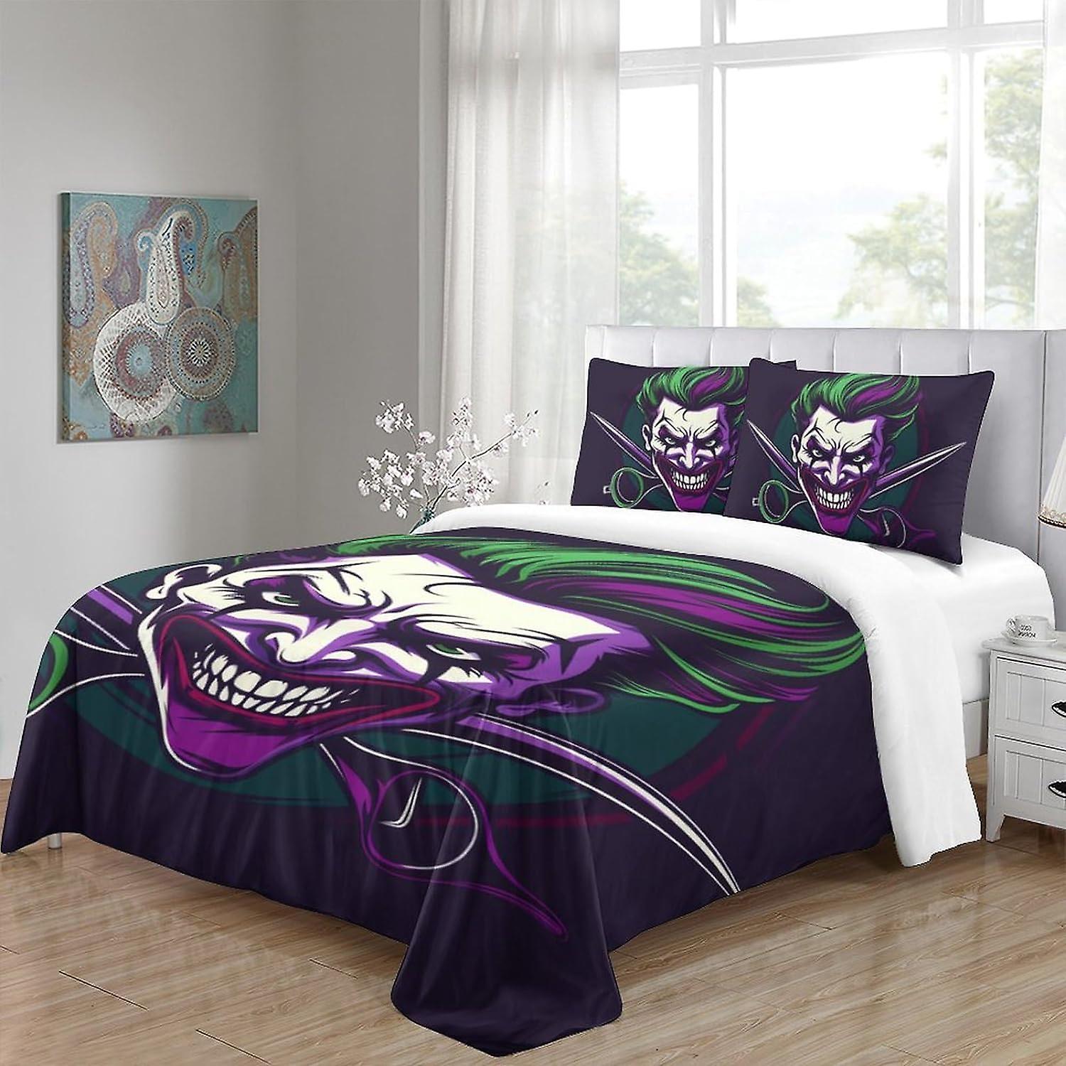 HOUKIG Joker 3D Print Joker Theme Duvet Cover Comforter Covers Quilt ...