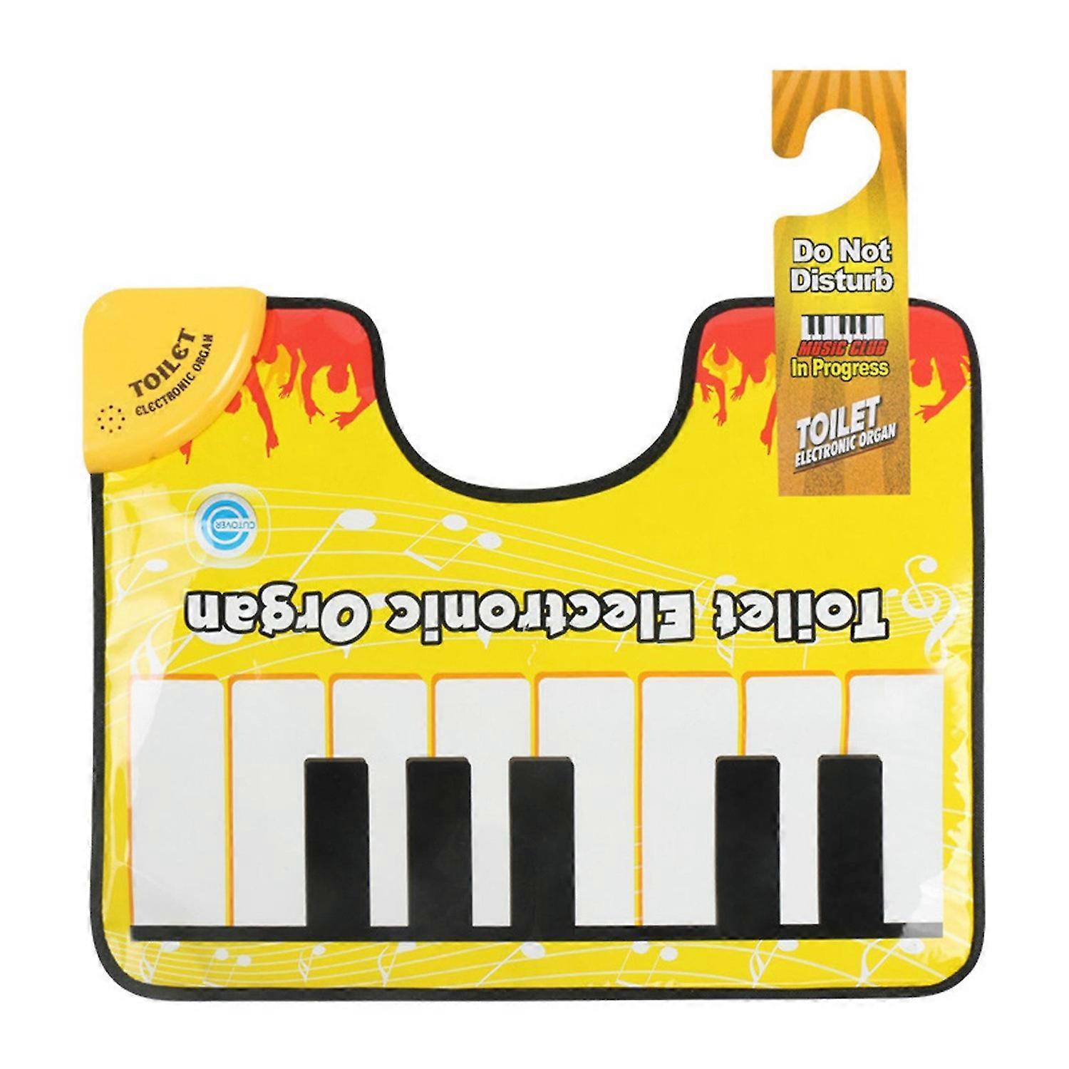 Potty Piano Sounding Rug Bathroom Fun Toe Tapping Musical Keyboard ...