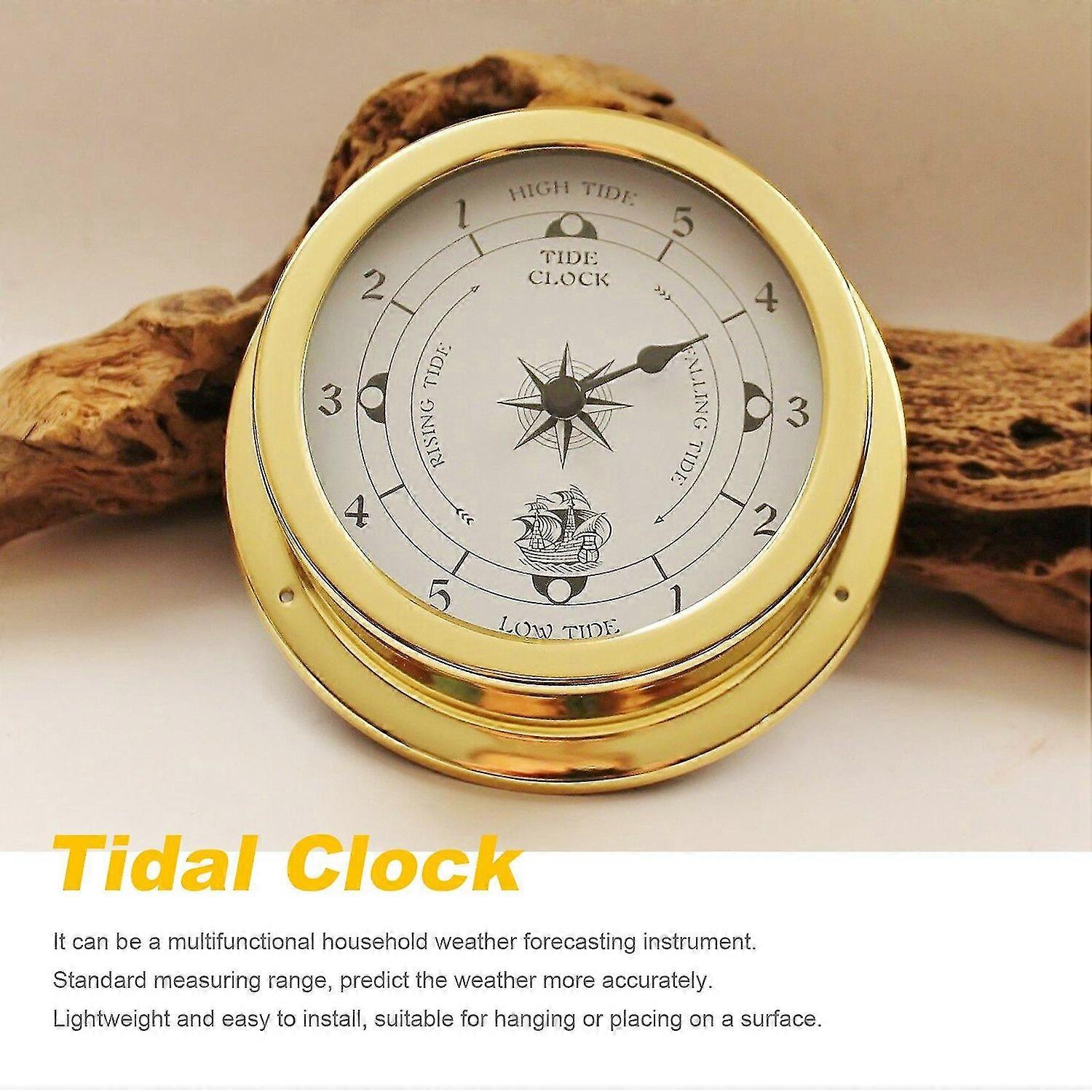 Tidal Clock, Wall Mounted Tester Copper Shell Marine compatible with ...