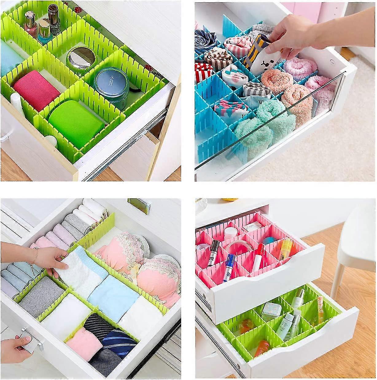 Drawer Divider, 12pcs Drawer Divider Kitchen Drawer Organizer ...