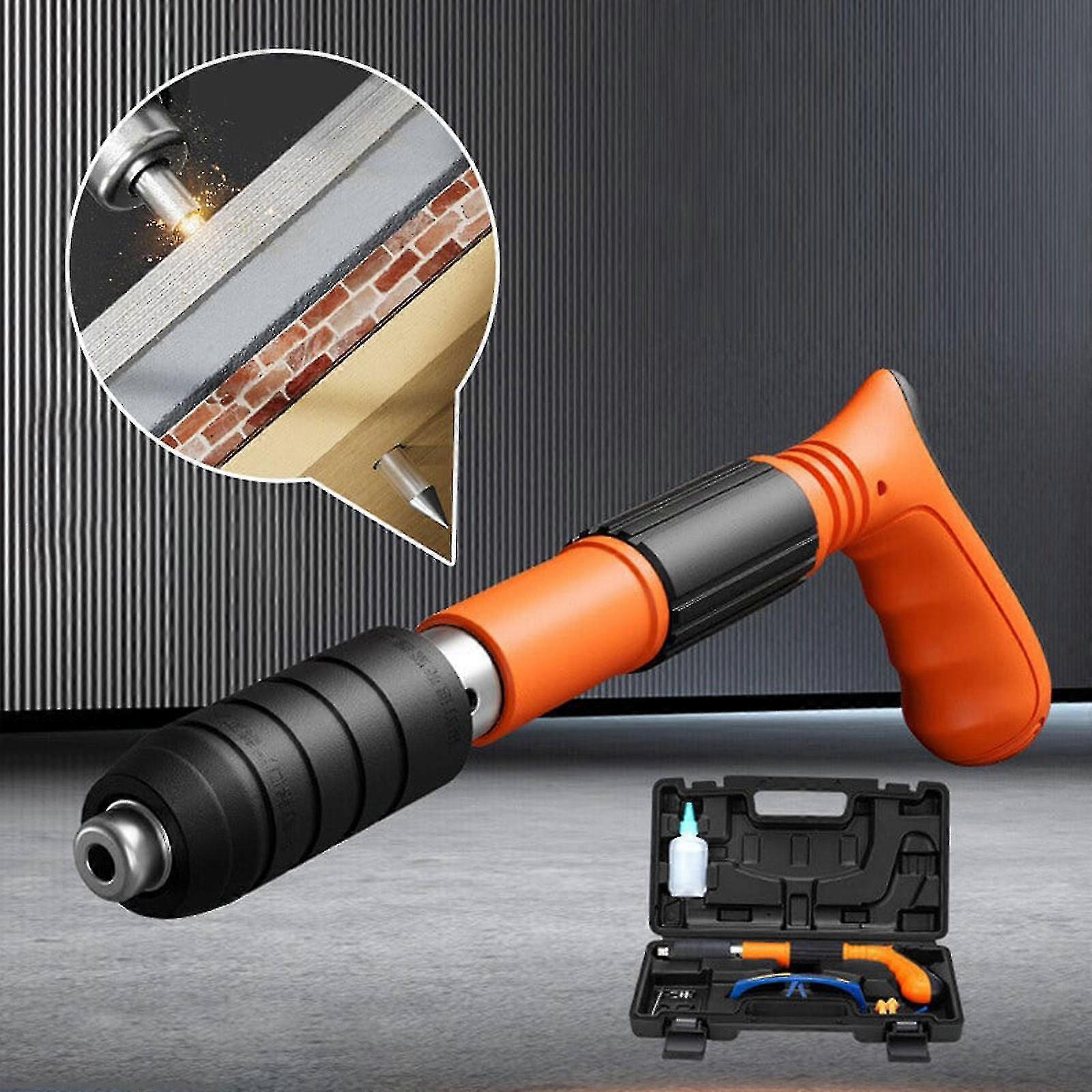 Manual Nail Guns Rivet Tufting Concrete Steel Wall Anchor Wire Slotting ...