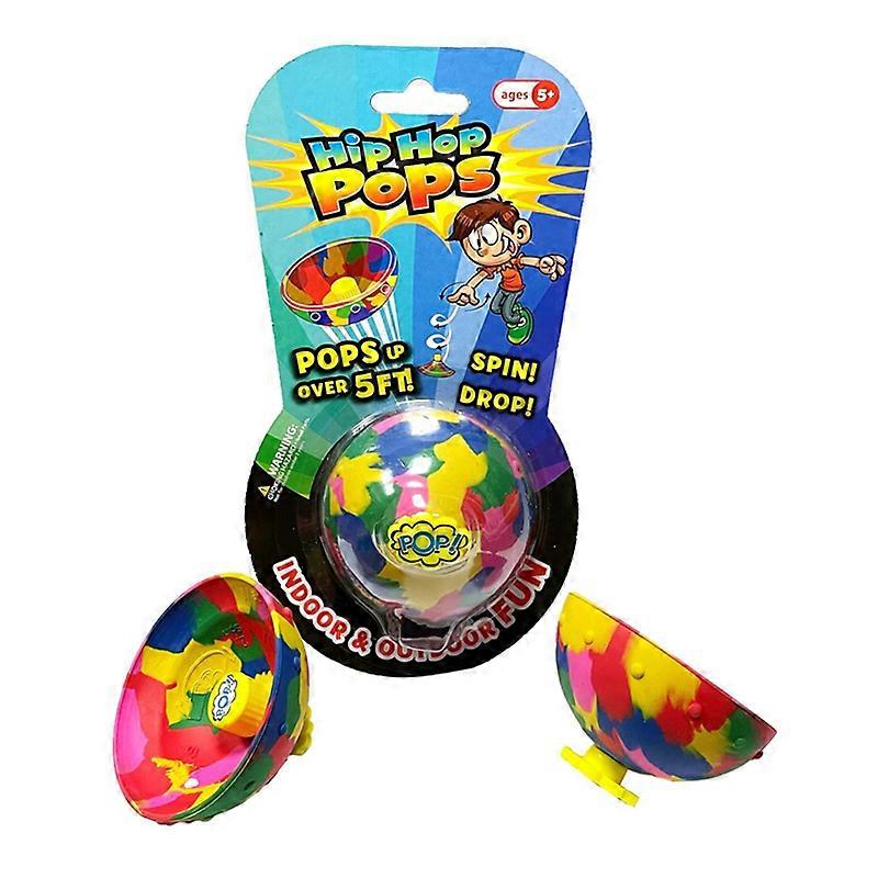 Hip Hop Jump Half Side Bouncing Ball No Stress Fidget Toys For Kids ...