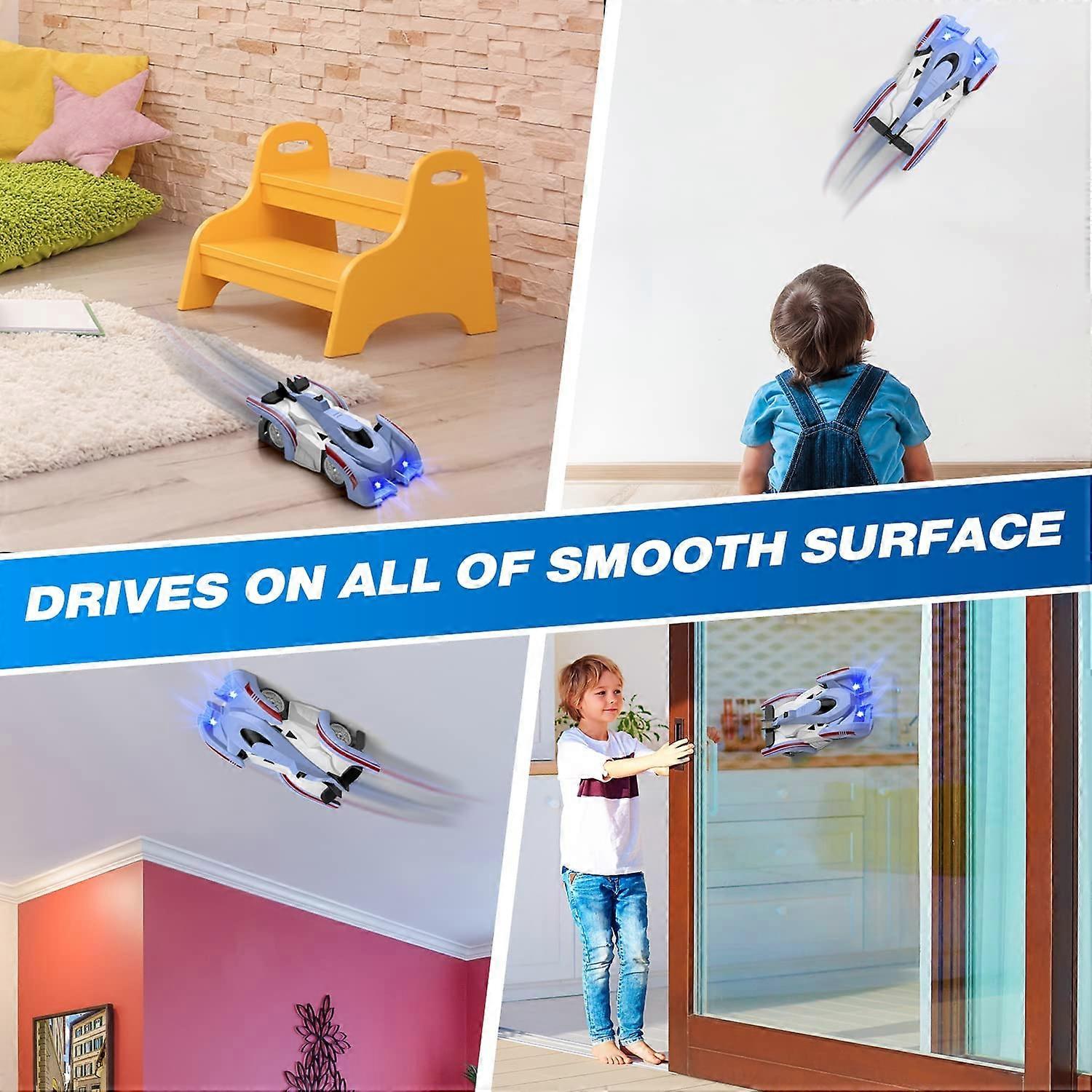 Wall Climbing Remote Control Car Rc Cars,360Rotating Stunt Toy Car ...