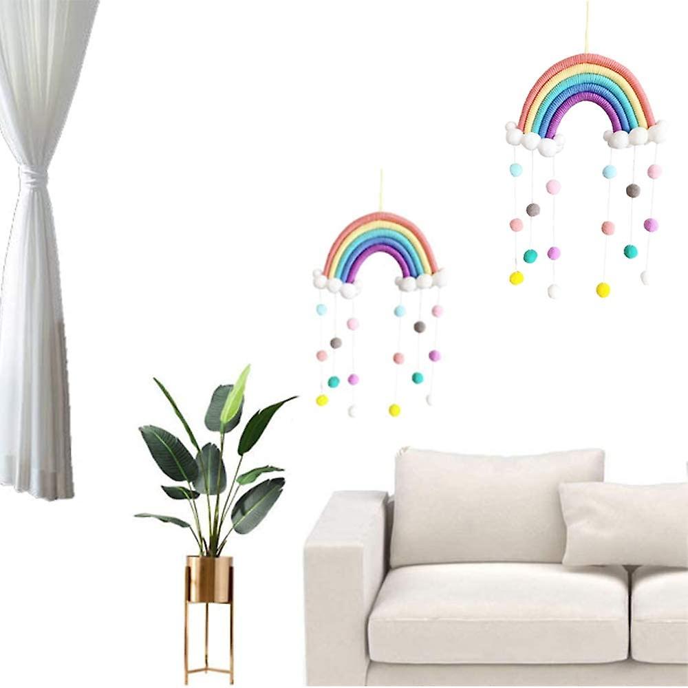 Vägghängande dekoration färgglada bollar för barnrum flicka eller pojke ...