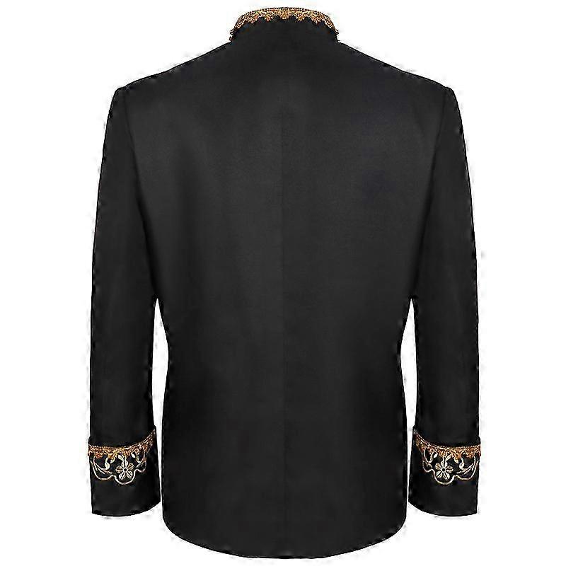 Medieval Gothic Costume for Men Baroque Cosplay Embroidery Palace ...