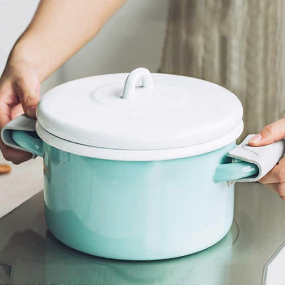 2 Pairs Silicone Gloves Pot Grips Handle Protector Sleeve Grip Heat ...