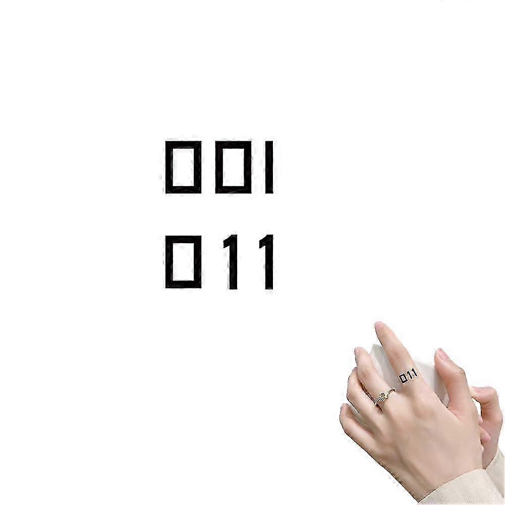 Stranger Things Herb Juice 011 Tattoo Sticker - Small Digital Design ...