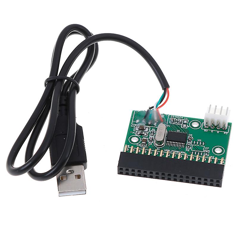 1.44mb 3.5" Floppy Drive Connector 34 Pin 34p To Usb Cable Adapter Pcb ...