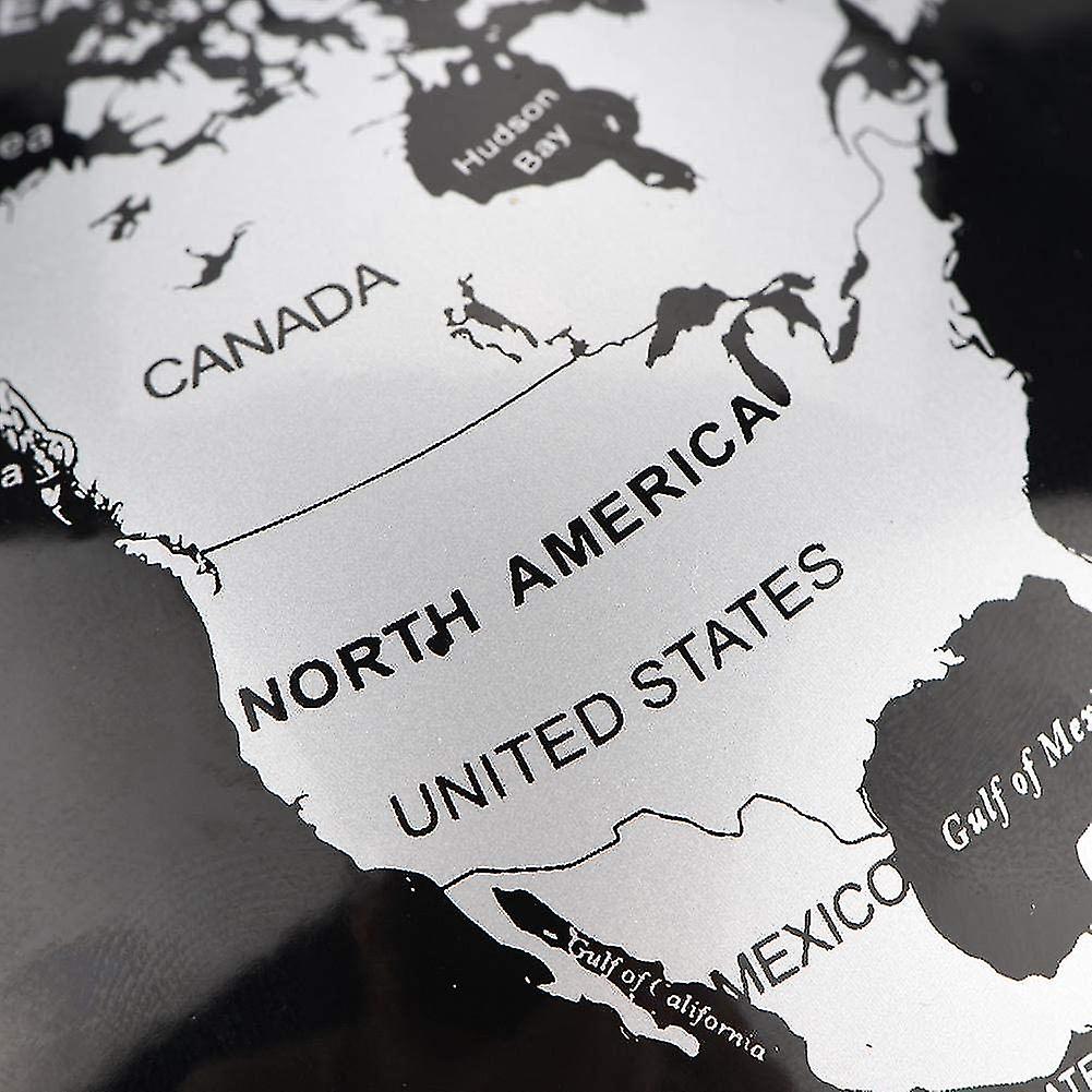 Earth Globe, Unique Rotating World Globe With Transparent Stand ...