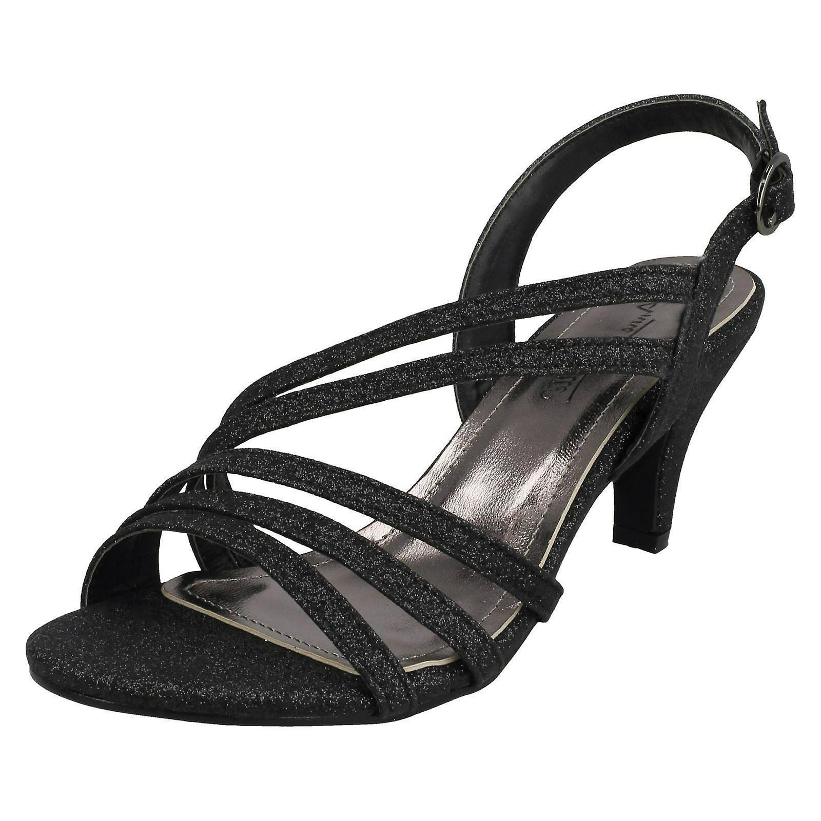 Ladies Anne Michelle Glitter Sandal | Fruugo UK