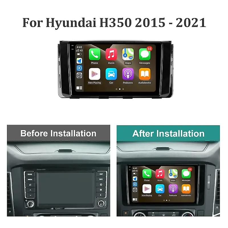 2din Android 12 Carplay Car Radio Multimidia Video Player For Hyundai H350 2015 -2021 Navigation ...