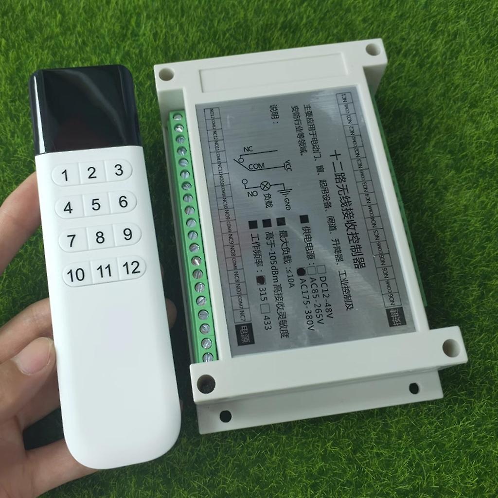 Multi Device 12 Channel Remote Control SwitchUniversal Easy Convenient ...