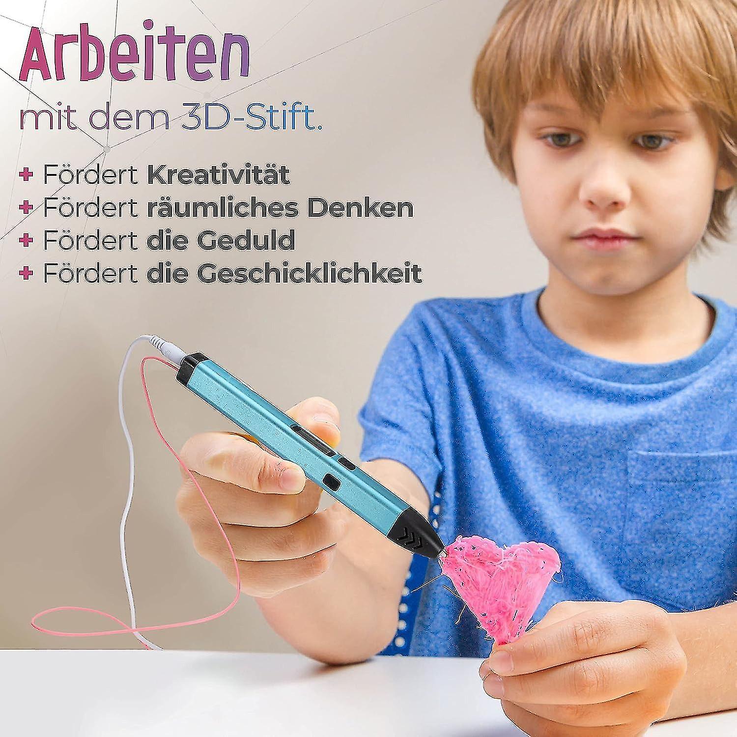 Premium 3d Stift Set Fr Kinder Und Erwachsene Inkl Mit 10 Filamenten ...