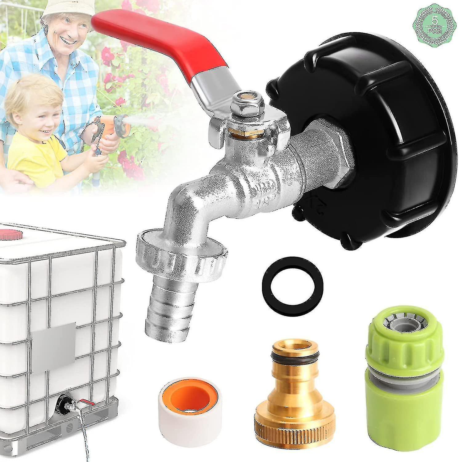 Ibc Faucet 1/2 Inch Ibc Garden Faucet S60x6 Container Outlet Faucet ...