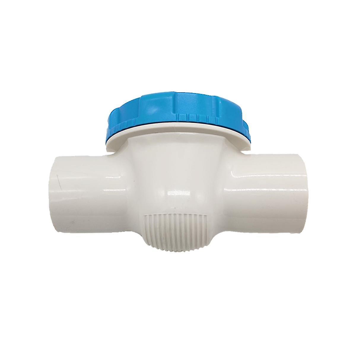 Pool Check Valve 2 Inch Corrosion Resistant Non Return Clear Chamber ...