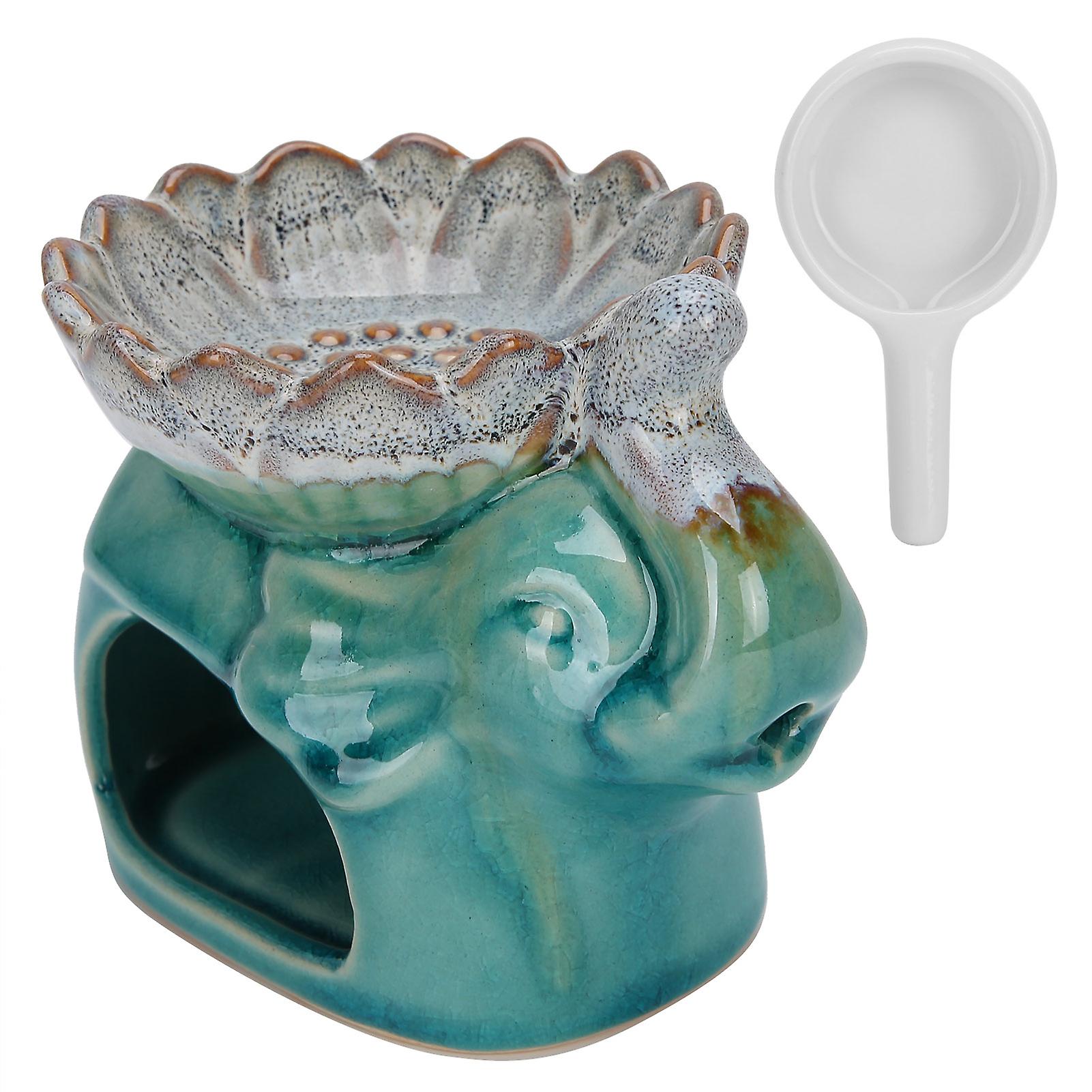 Home Ceramic Aromatherapy Burner Aroma Essential Oil Furnace Decoration ...