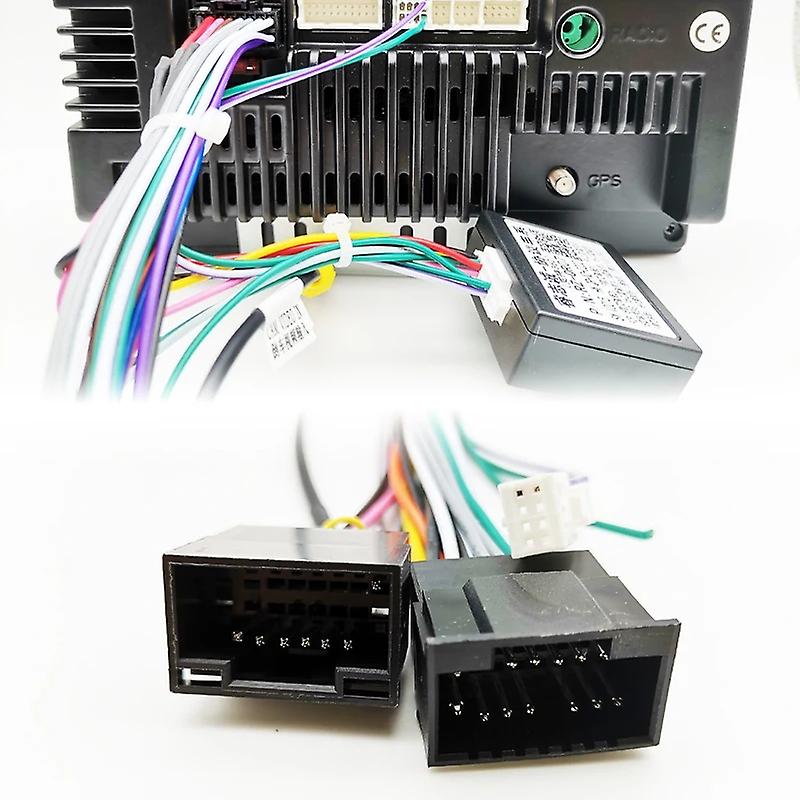 CANBus Decoder 16 Pin Plug Connector Camera In Car Android Head Unit ...