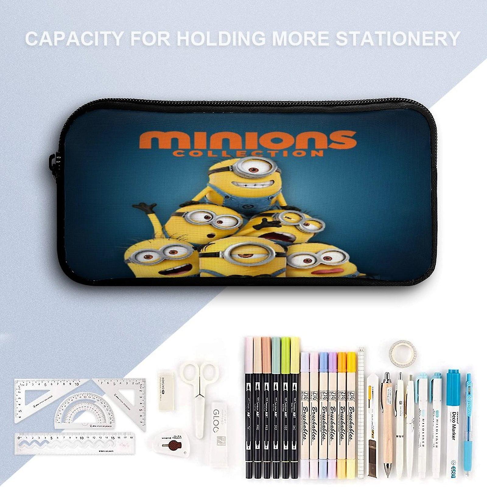 Minions Backpack Set Cartoon Backpacks with Pencil Case & Lunch Bag ...
