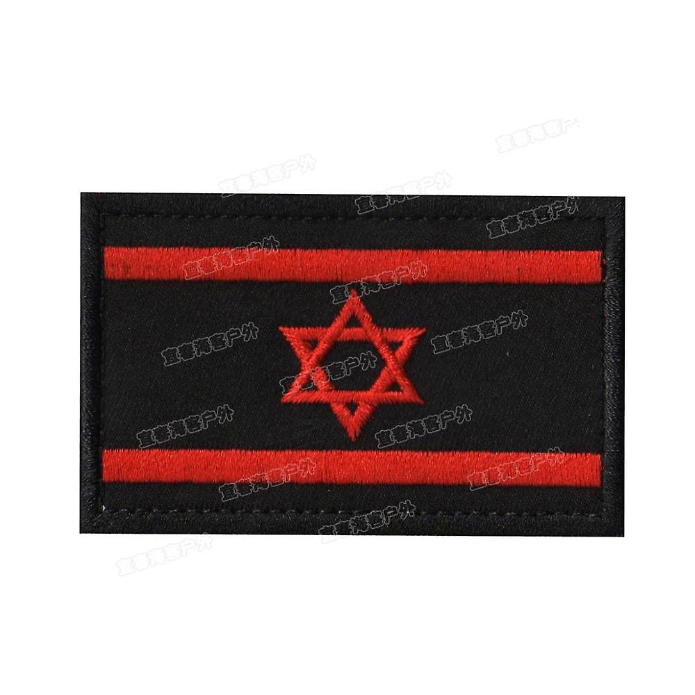 Israeli National Flag Patches Embroideried Military Uniform Tactical ...