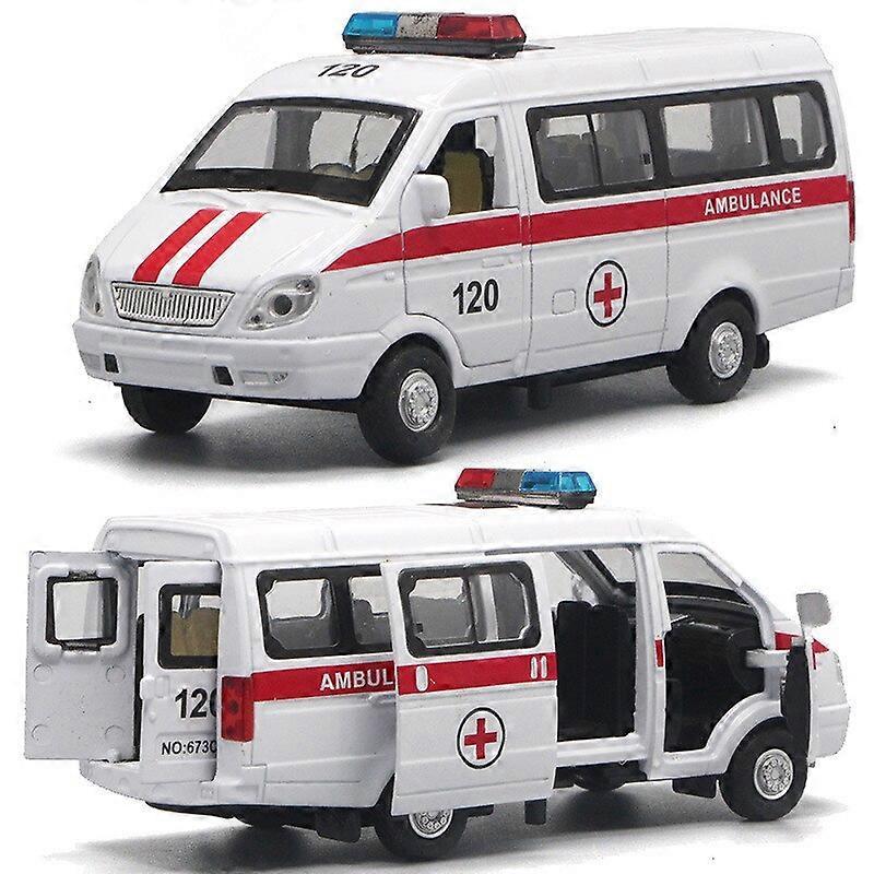Model Ambulances And Rescue Trucks Rescue/Ambulance 5" Pullback Action