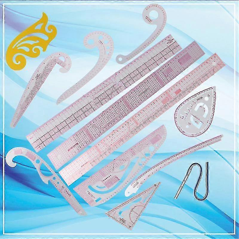 Straight And Curve Sewing Ruler Multifunction 360 Degree Bend Ruler ...