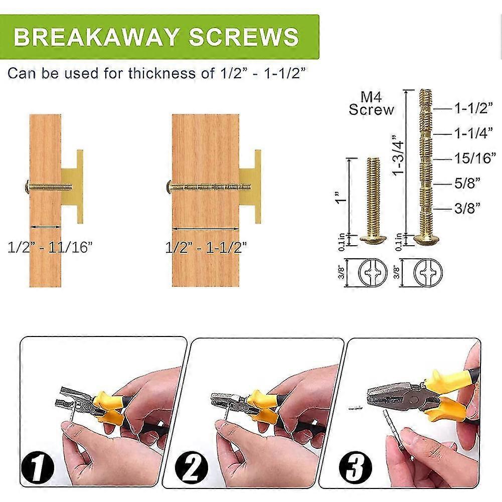 5 Pack Solid Brass Dresser Drawer Pulls,semicircle Kitchen Cabinet ...