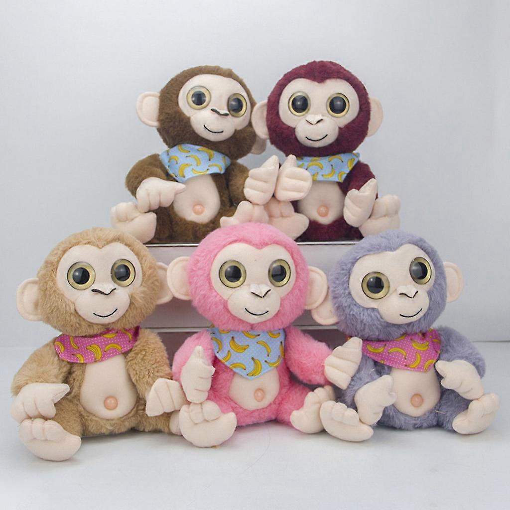 Electric Plush Toy Monkey Speaking Repeat Swing Dacing Electronic ...