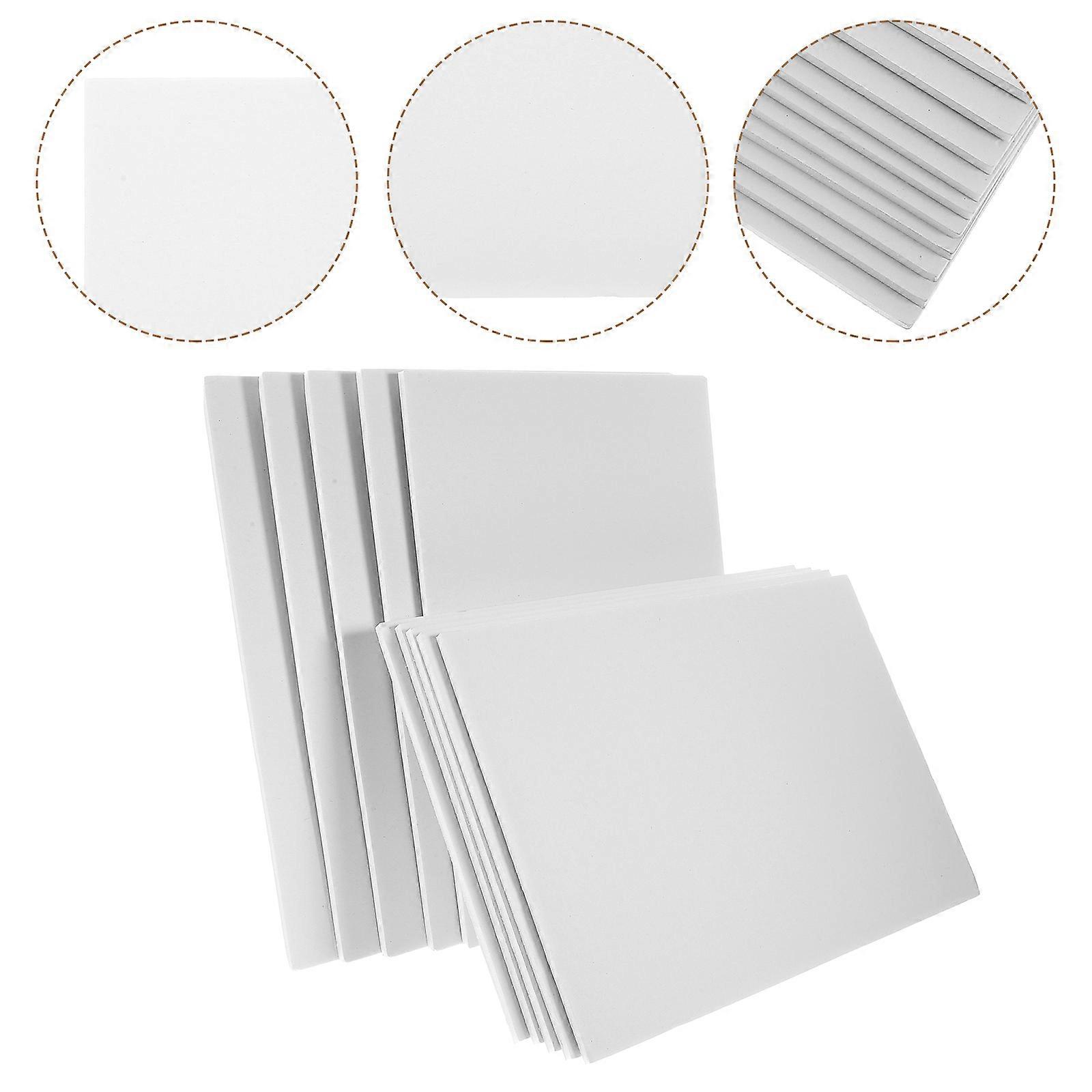 10Pcs Foam Boards Large Foam Board Blank Foam Boards Foam Projects Board Foam Poster Boards ...