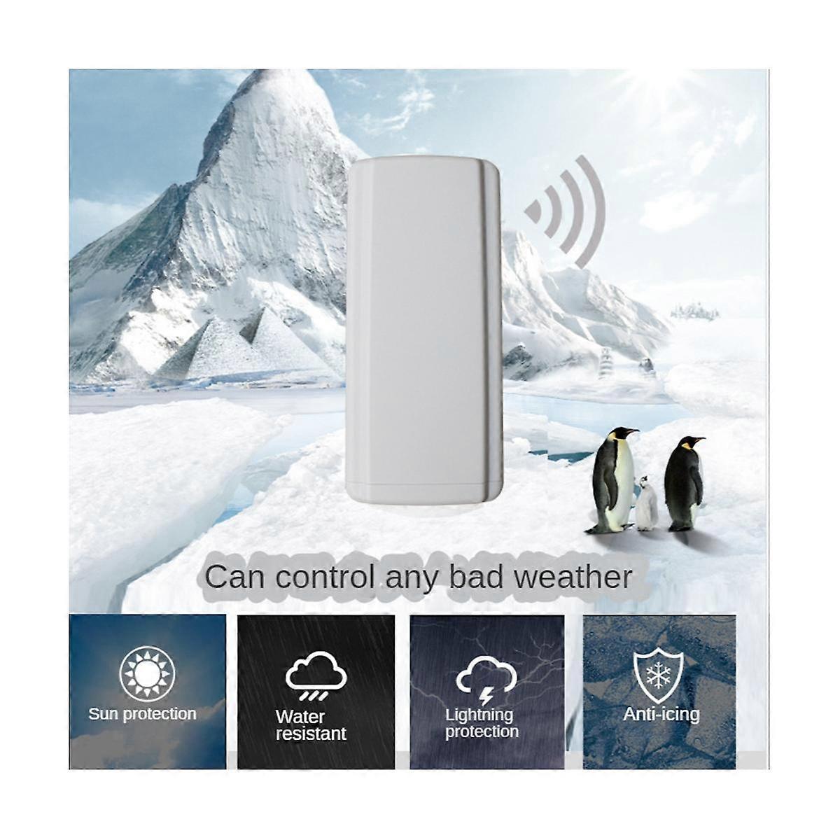 2Pcs Wireless WiFi Bridge Outdoor CPE Router Wifi 5.8Ghz 450Mbps ...