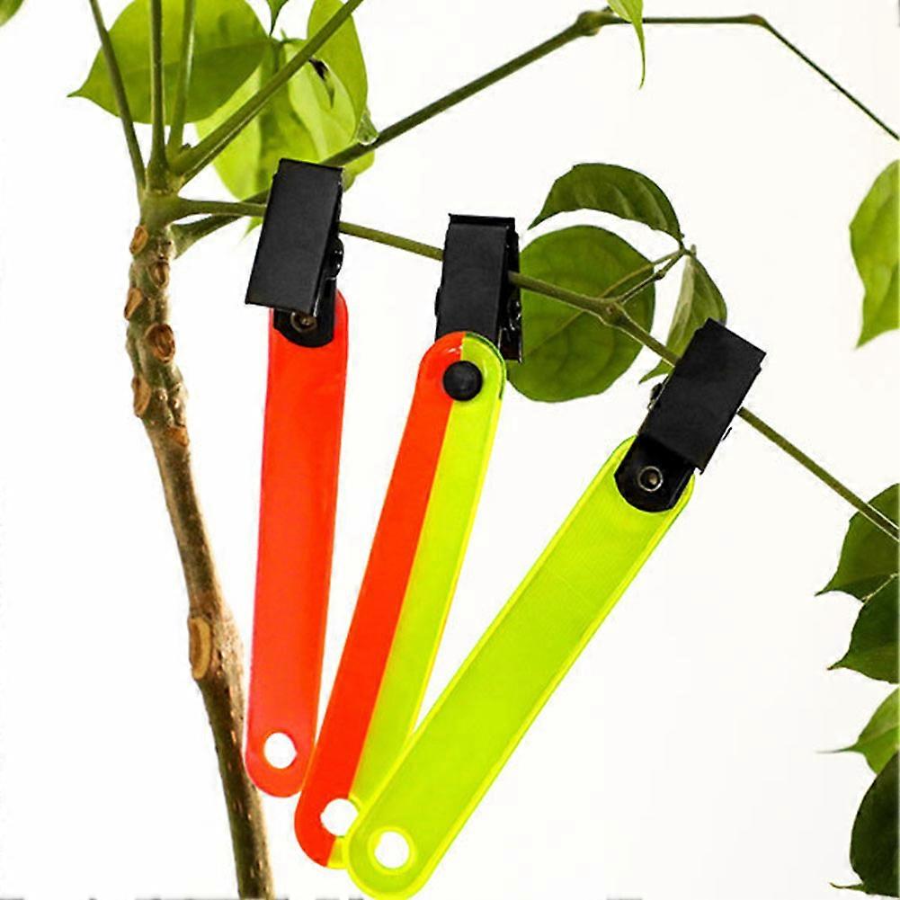 Clip on Reflective Trails Marker 12pcs Bright Color Hanging Trails ...