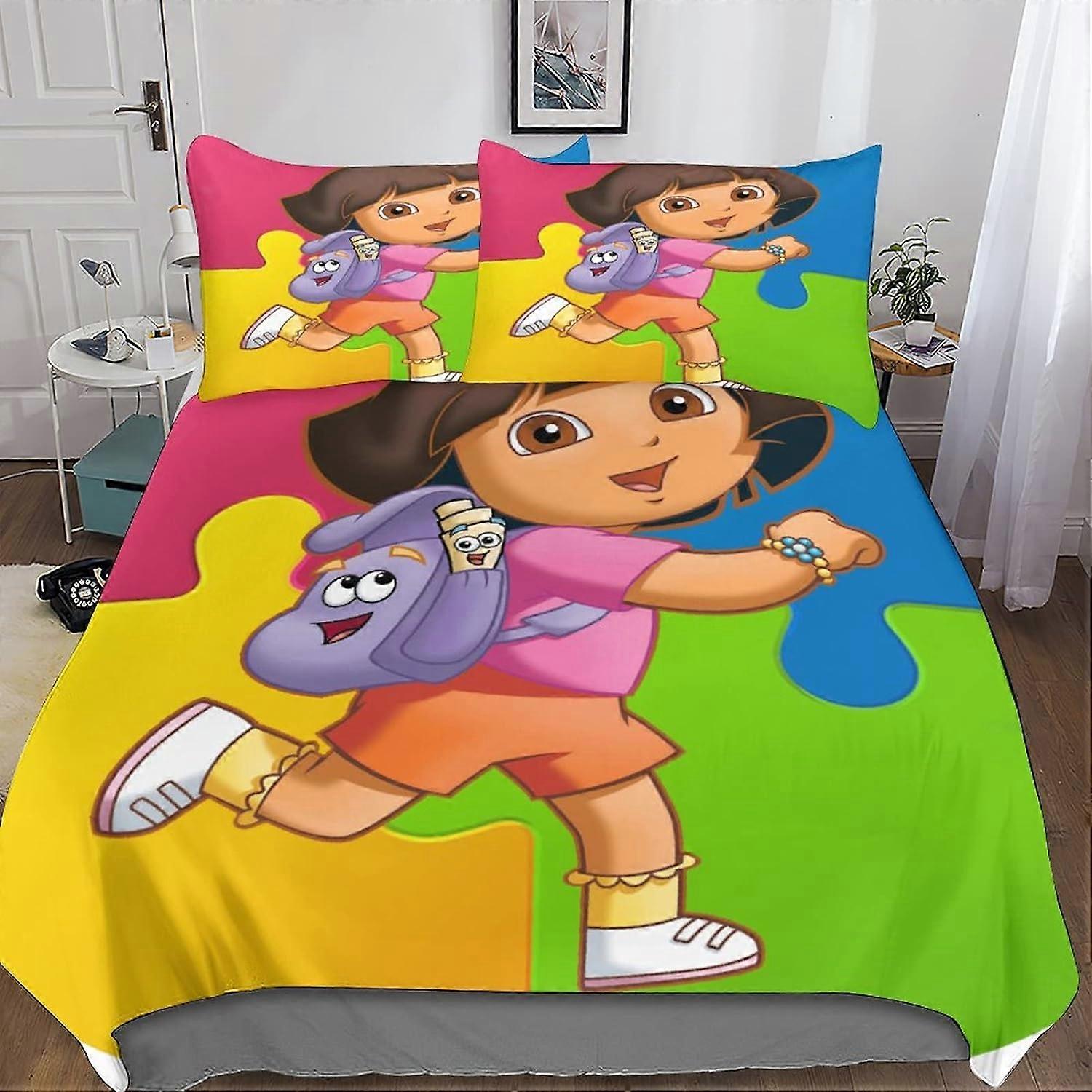 Dora The Explorer Duvet Cover Dora the Explorer Bedding Set Pieces for ...