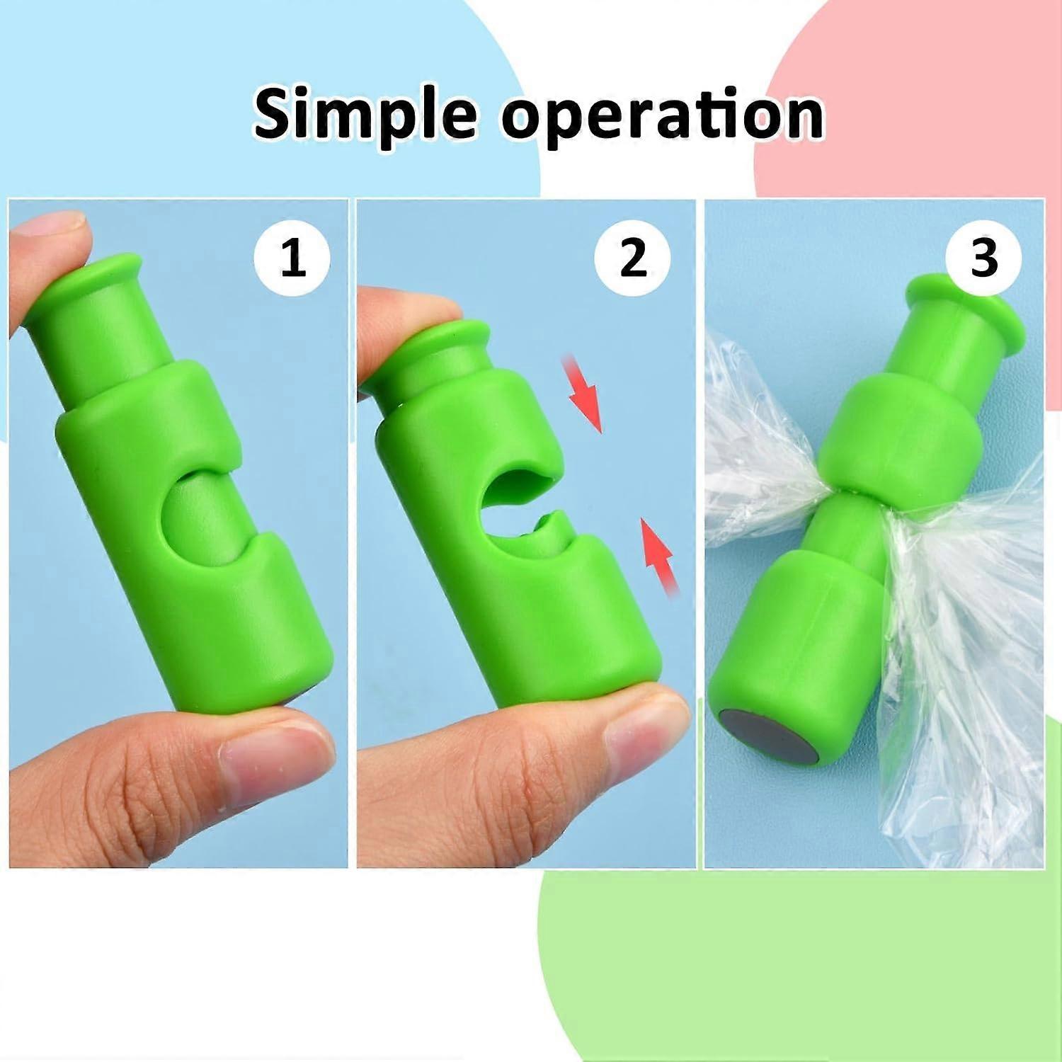 Squeeze Clips, Squeeze Bread Bag Clips, Food Bag Cinch Clips, Slip Grip ...