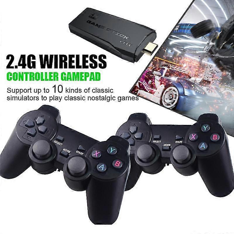 M8 Video Game Consoles 4k 2.4g Double Wireless 10000 Games 64g Retro ...
