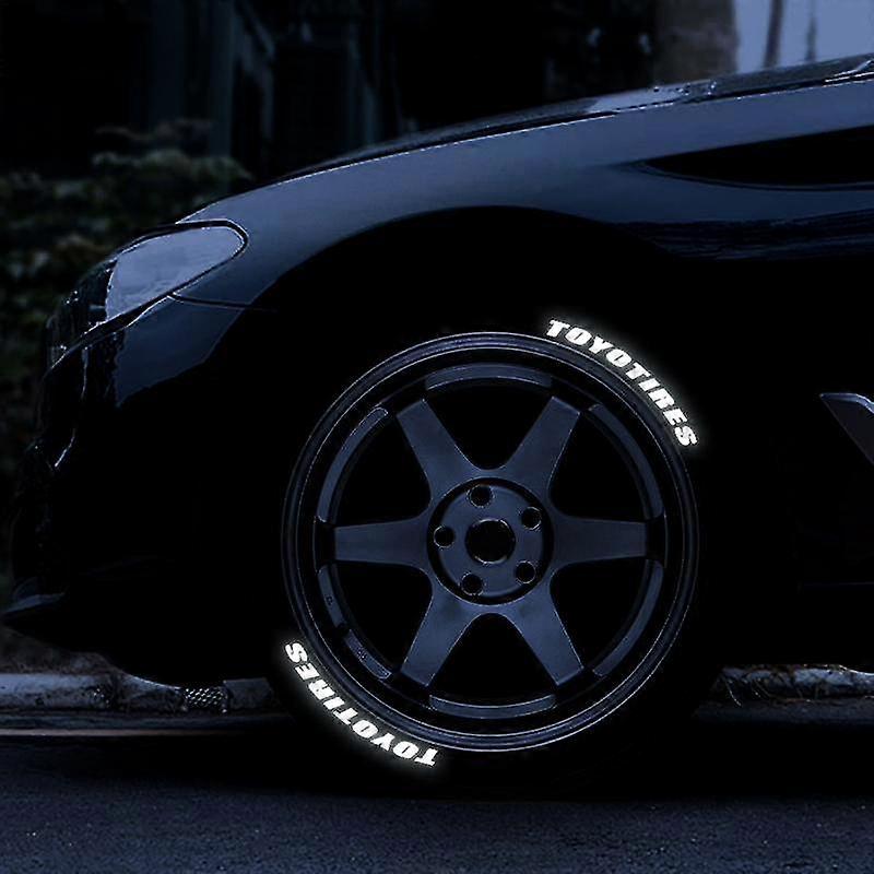 Tire Lettering Kit Reflective 3d Tire Lettering Stickers Diy Permanent ...