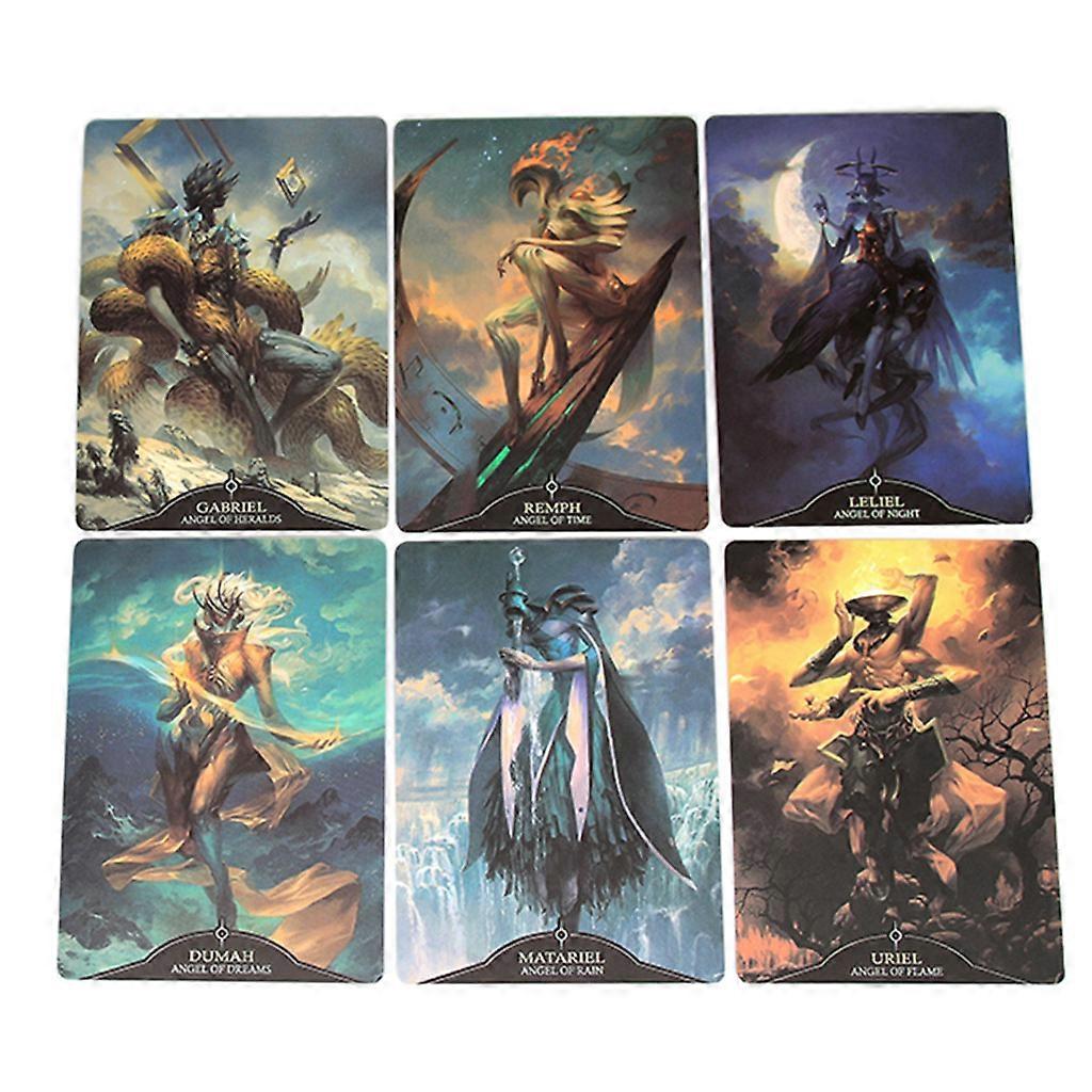 Angelarium for Oracle of Emanations Full English 33 Cards Deck Tarot ...