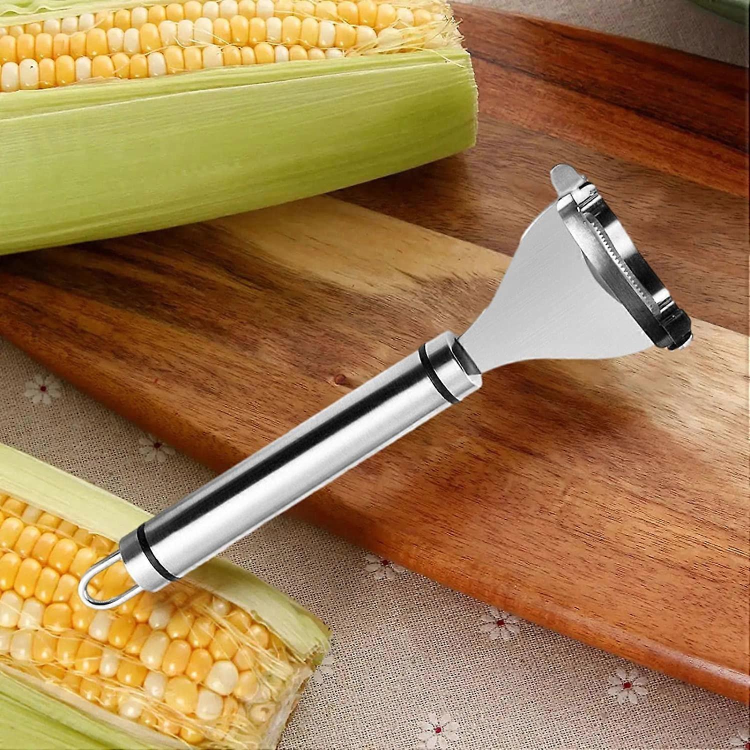 304 Stainless Steel Corn Peeler - Corn Stripping Tool for Corn Cob ...