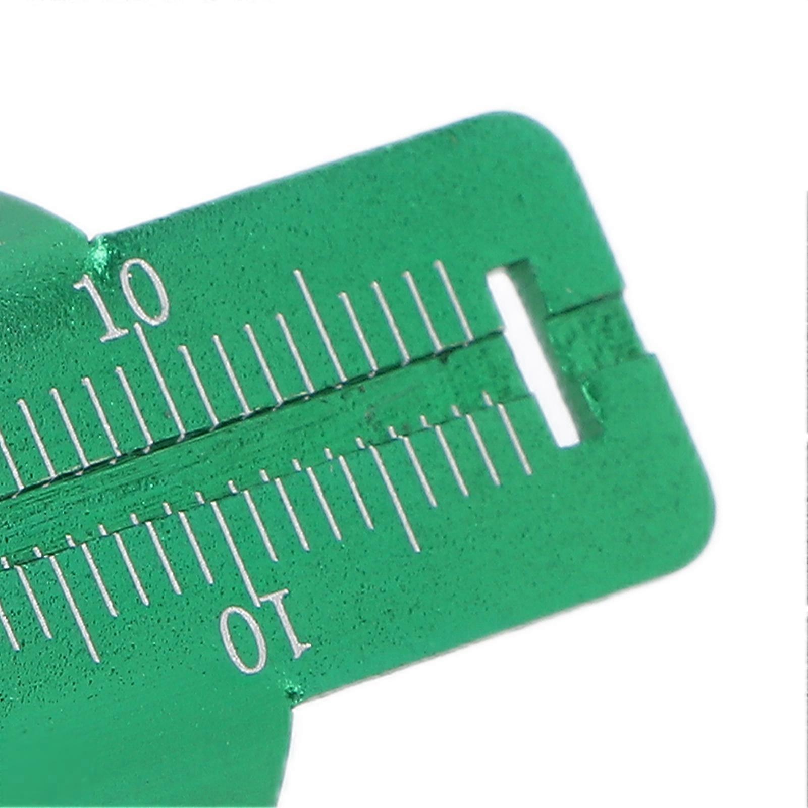 Endo Ruler Ring Aluminium Alloy Oral Gauge Endodontic Span Measure ...