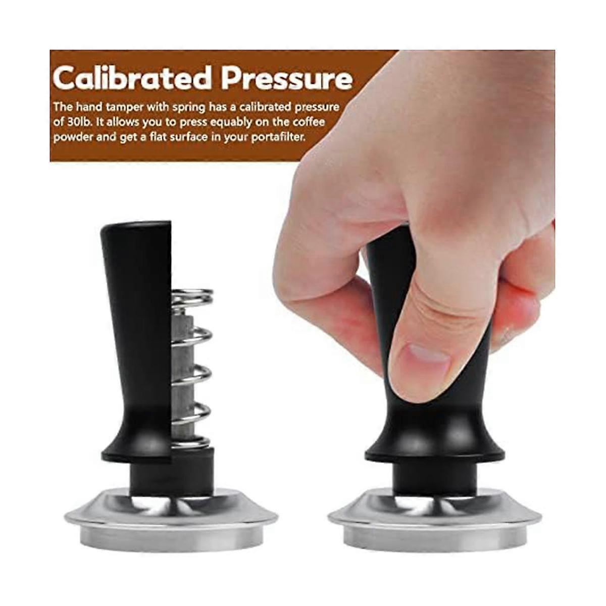 Espresso Tamper 51mm & Espresso Stirrer, Espresso Tamper, Calibrated ...