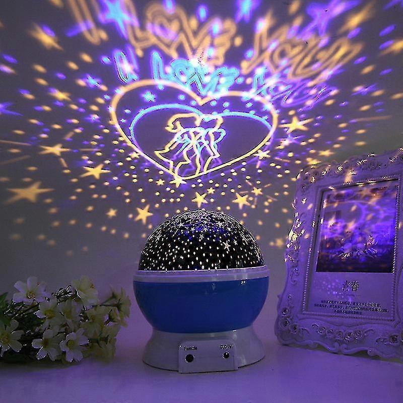 Galaxy Projector Starry Sky Rotating Led Night Light Planetarium ...