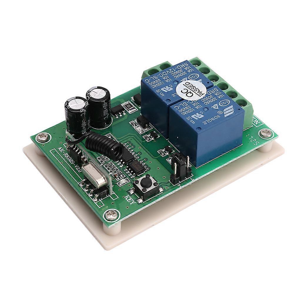 RF 433Mhz Remote Control Transmitter Relay Module for Remote Garage ...