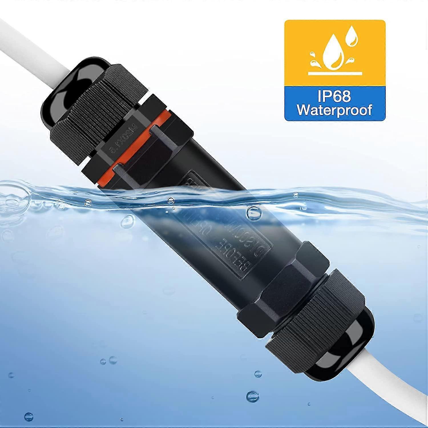 Waterproof Cable Connectors, Ip68 Outdoor Waterproof Junction Box ...