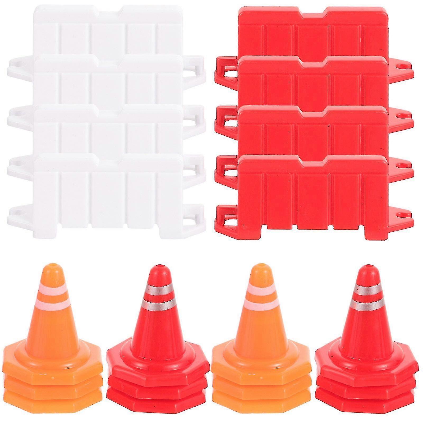 40pcs Mini Traffic Signs Toys Street Warning Signs Toy Mini Traffic ...