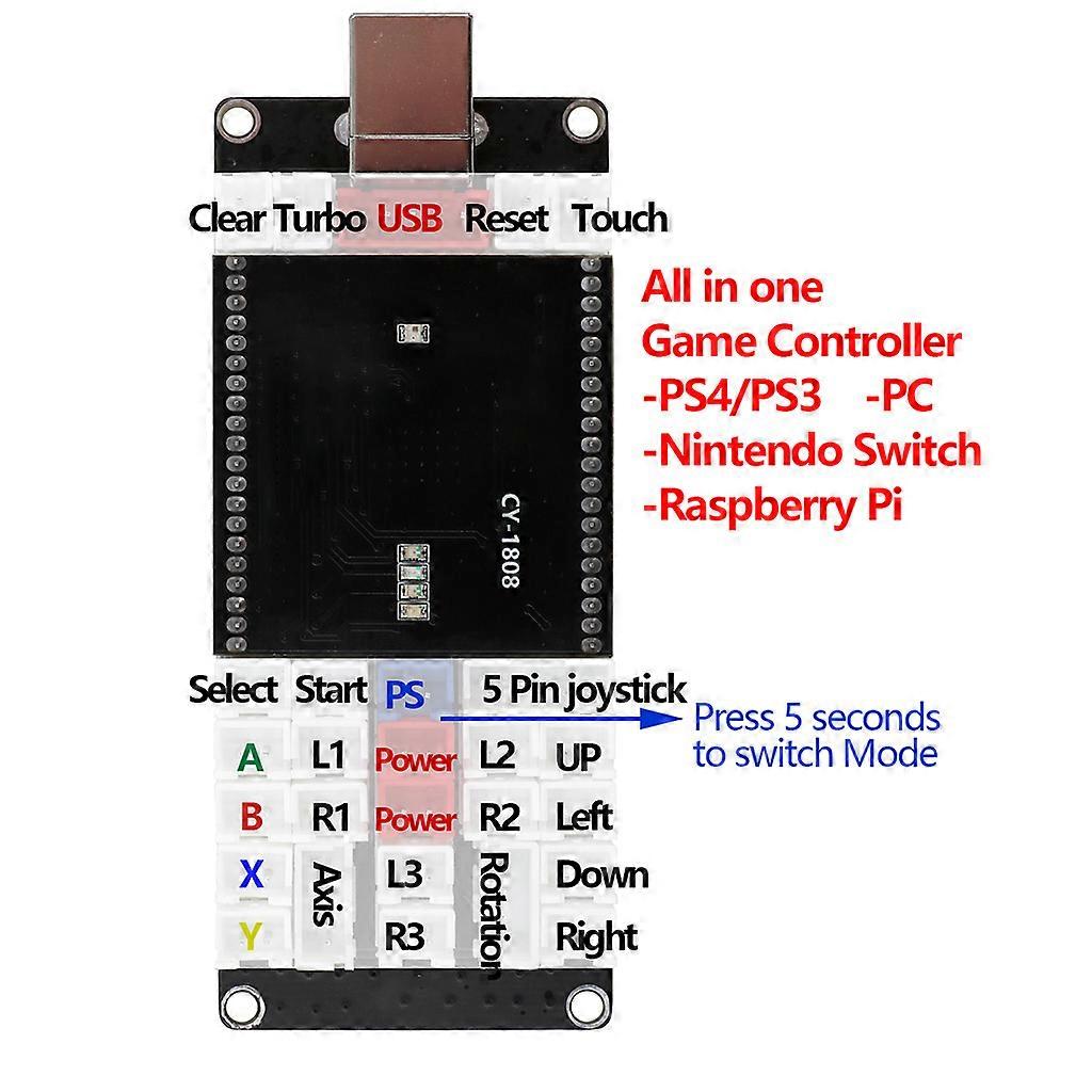 Arcade Game Controller Encoder Joystick Controller for PC Retropie ...