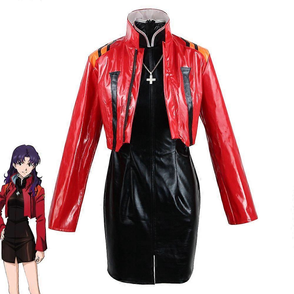 Katsuragi Misato Cosplay Costume Halloween Masquerade Katsuragi Misato ...