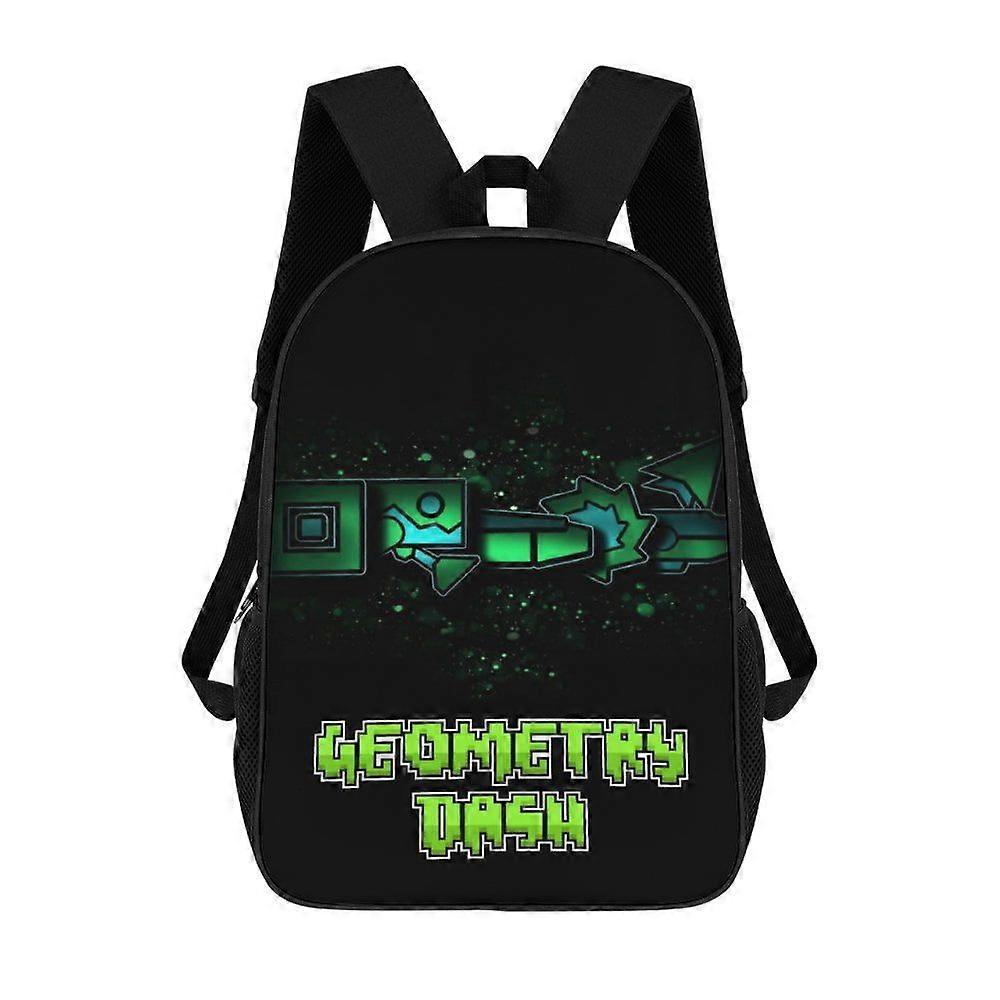i301 Game Geometry Dash Backpack Casual Daypack School Bag Backpack ...
